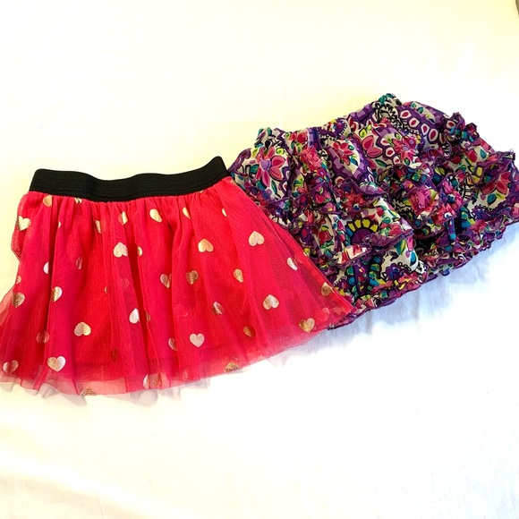 Epic Threads | Bottoms | 2 Piece Bundle Of Skirts Pink Tulle Golden ...